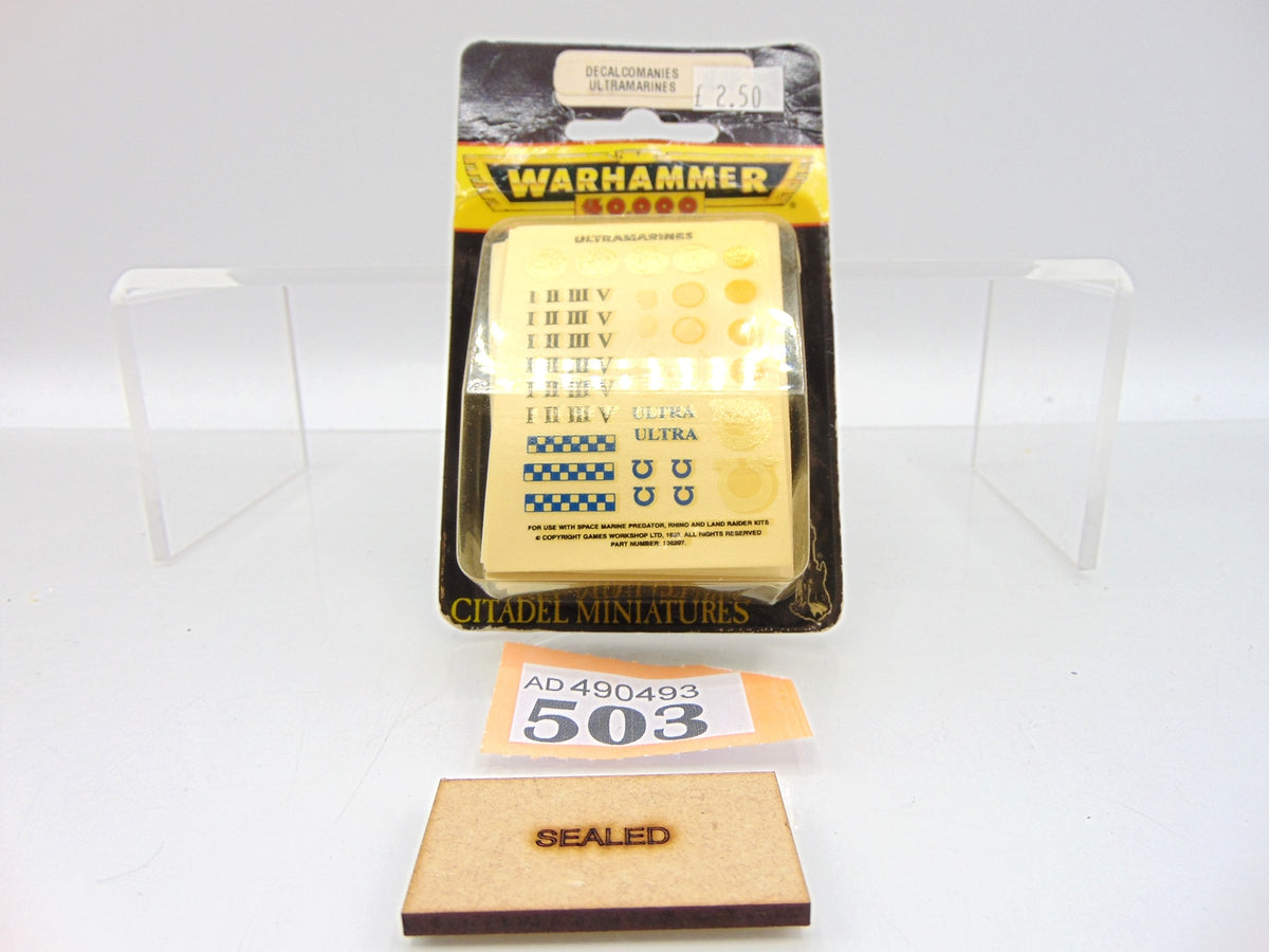 Ultramarines Decals / Transfers – The Troll Trader