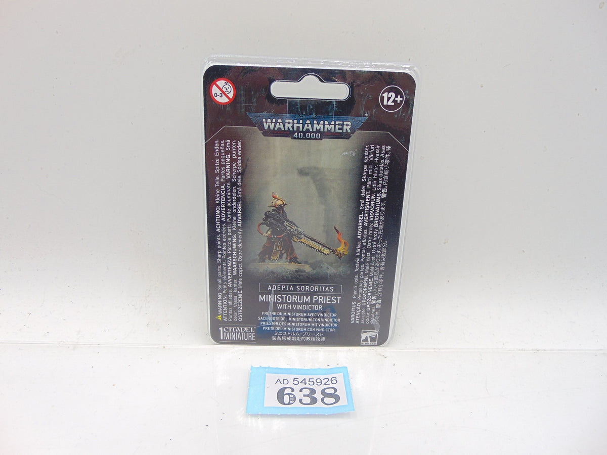 Ministorum Priest with Vindicator – The Troll Trader
