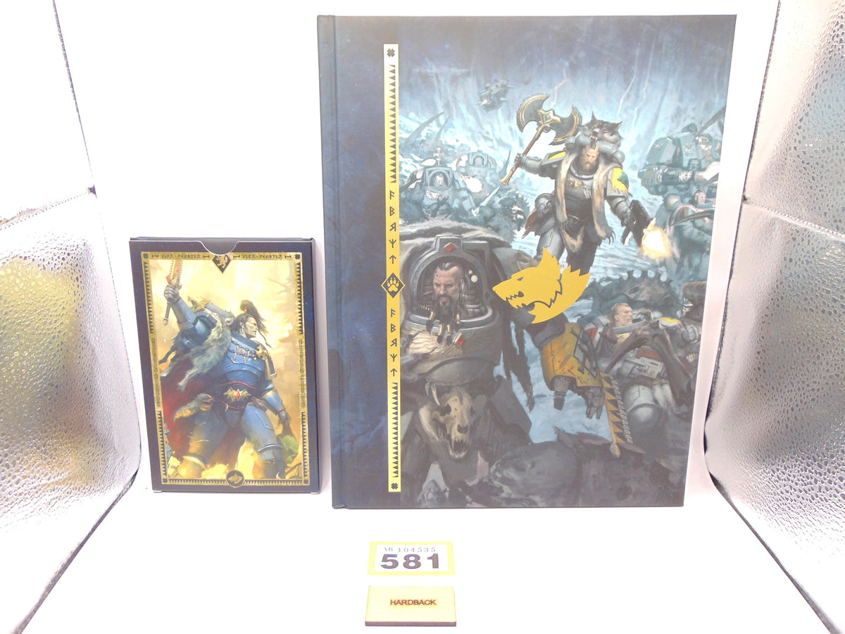 Limited Edition Codex Supplement and Cards Space Wolves 40K 10th Editi ...