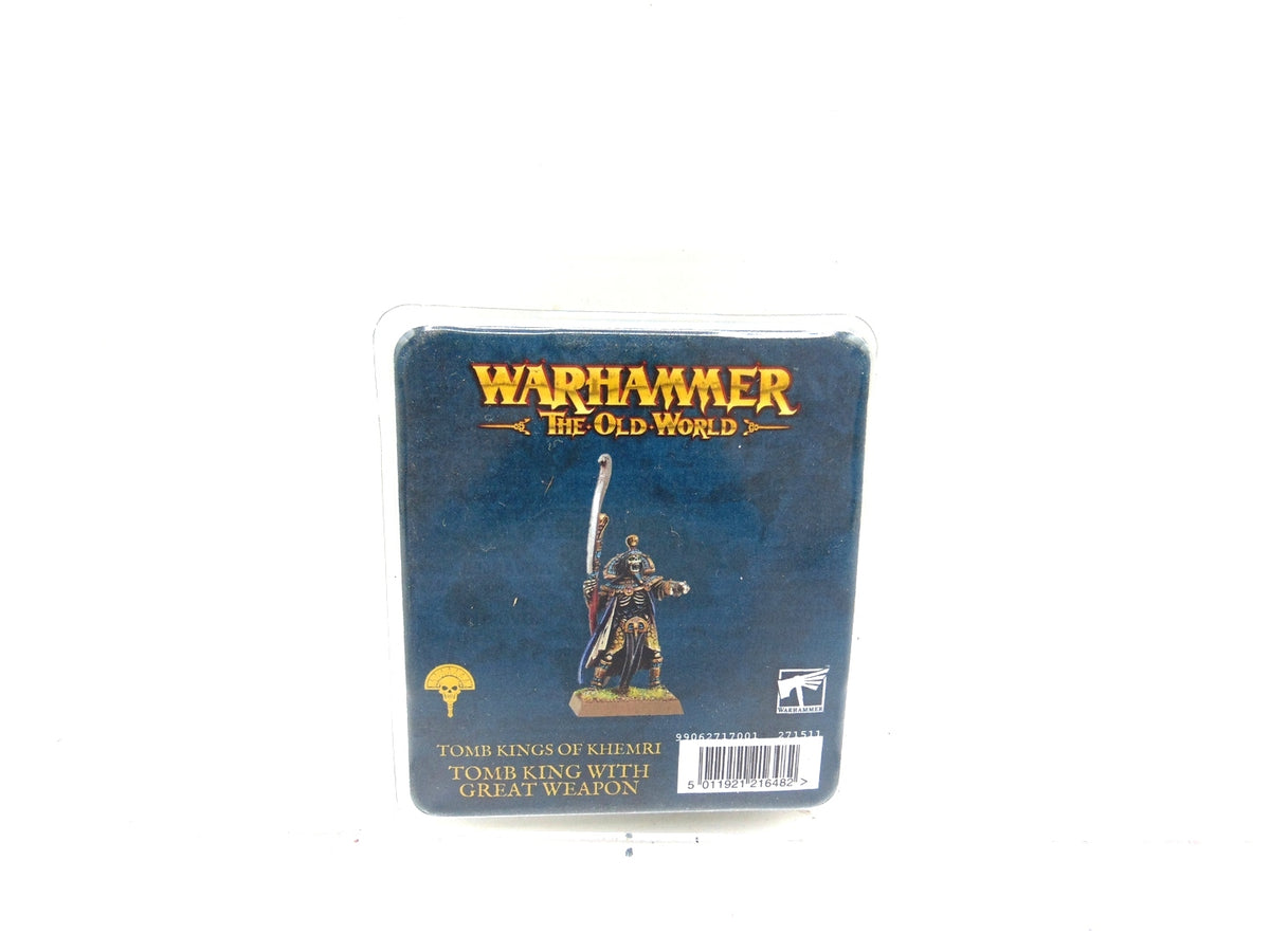 Tomb King with Great Weapon – The Troll Trader