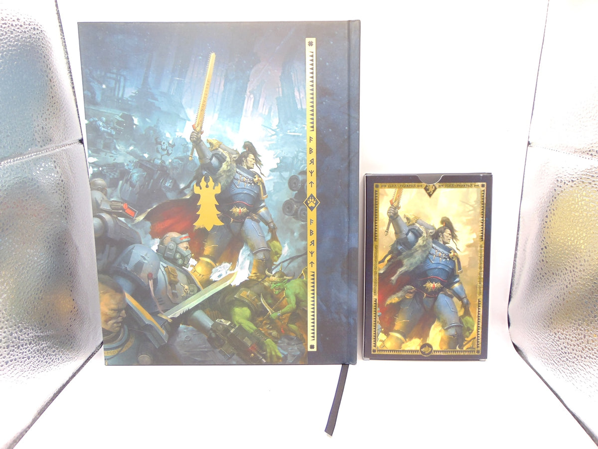 Limited Edition Codex Supplement and Cards Space Wolves 40K 10th Editi ...