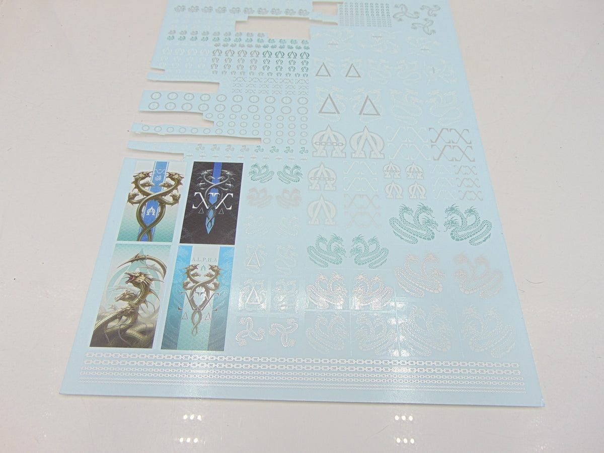 Forge World Horus Heresy Alpha Legion Transfer Sheet Decal – The Troll ...