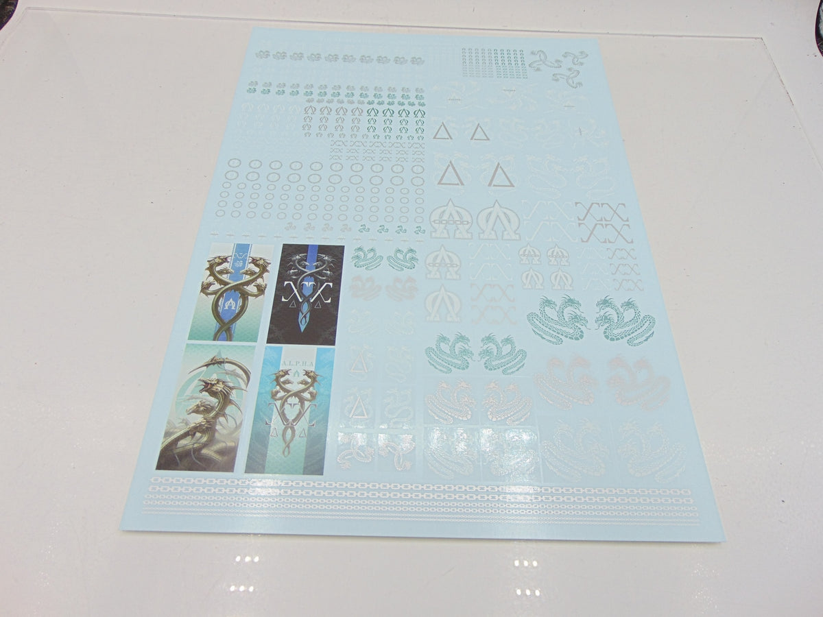 Forge World Horus Heresy Alpha Legion Transfer Sheet Decal – The Troll ...
