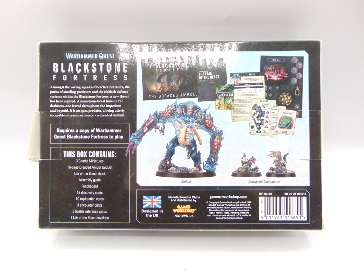 Blackstone Fortress - The Dreaded Ambull - No Miniatures – The Troll Trader