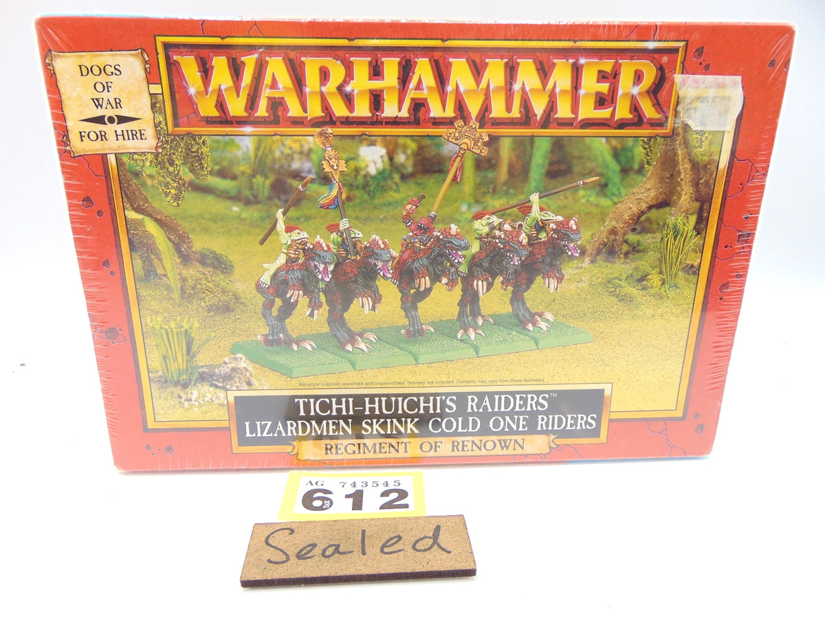 Tichi-Huichi's Raiders Lizardmen Skink Cold One Riders – The Troll Trader