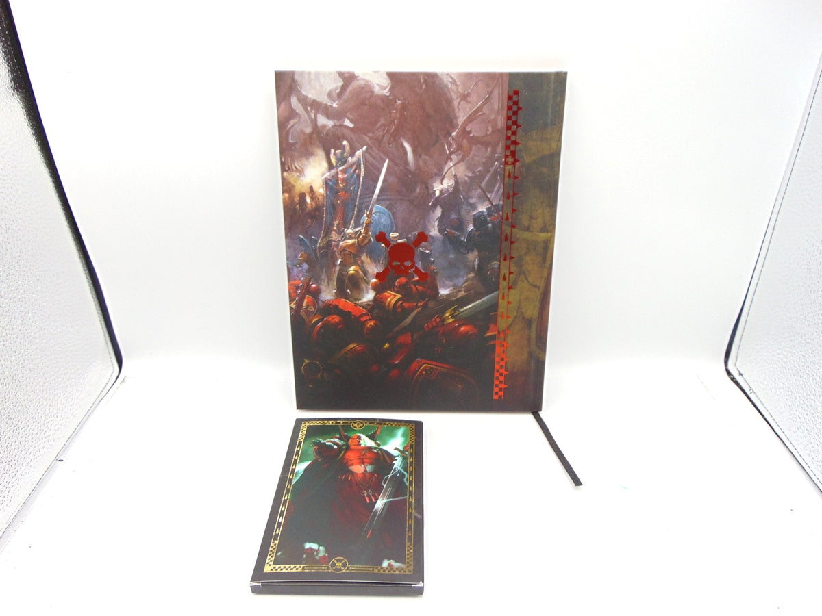 Limited Edition Codex and Cards Supplement Blood Angels 40K 10th Editi ...