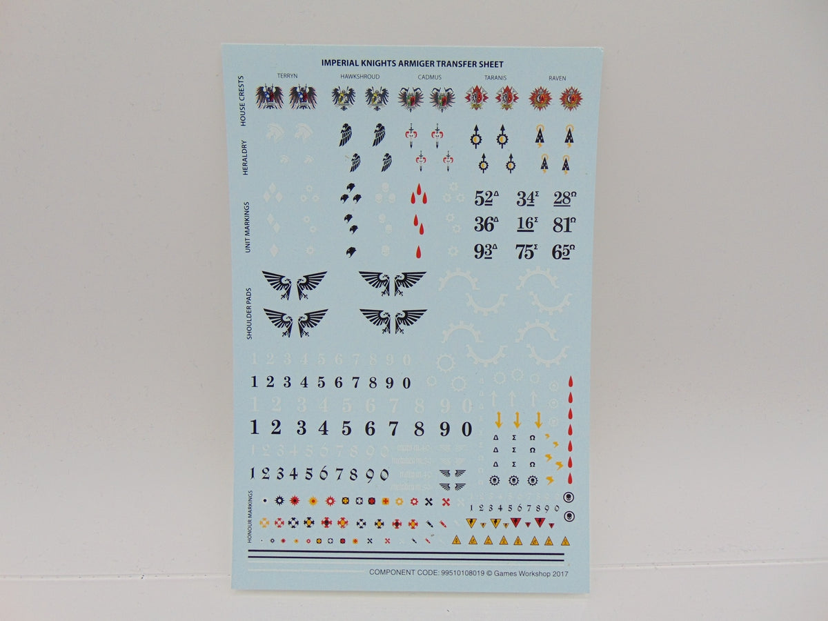 Imperial Knights Armiger Transfer – The Troll Trader