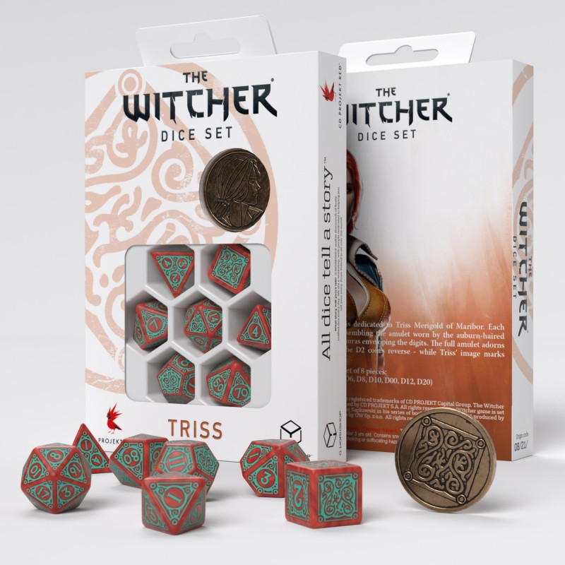 The Witcher Dice Set. Triss. Merigold the Fearless – The Troll Trader
